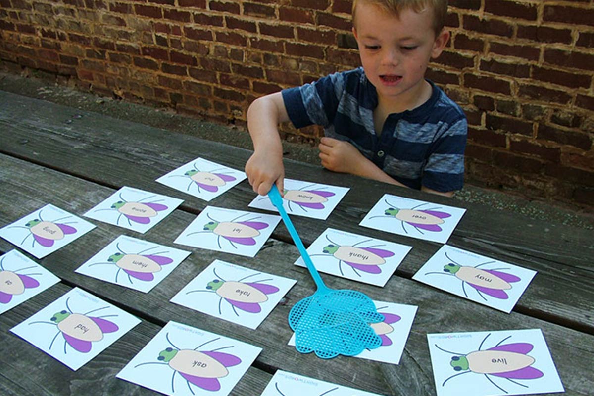 Hướng dẫn game Sight Words: Fly Swat - Sylvan Learning Việt Nam